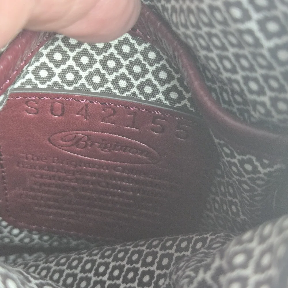 Brighton | Bags | Brighton Zak Mini Utility Crossbody Bag Merlot ...